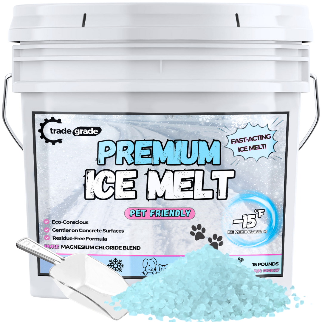 Premium Pet-Safe Ice Melt - Magnesium Chloride – Trade Grade